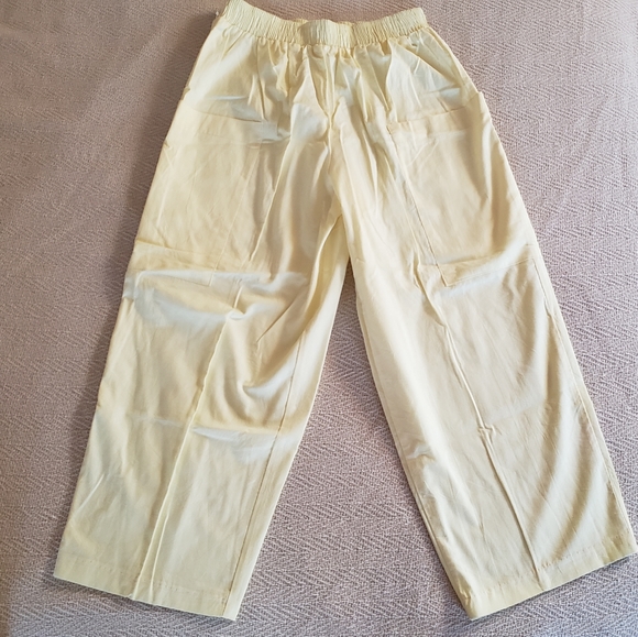 bingo | Pants & Jumpsuits | Vintage Butter Yellow Pants | Poshmark